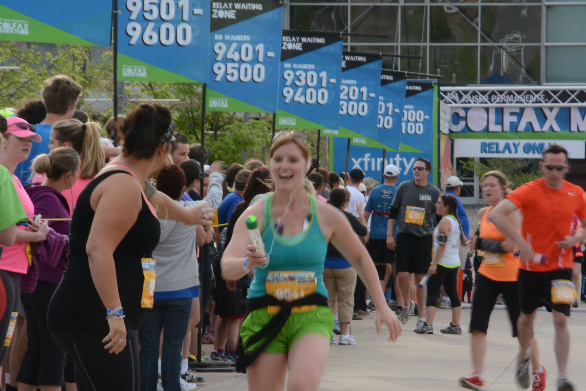 Relay Exchange Zone Denver Colfax MarathonDenver Colfax Marathon